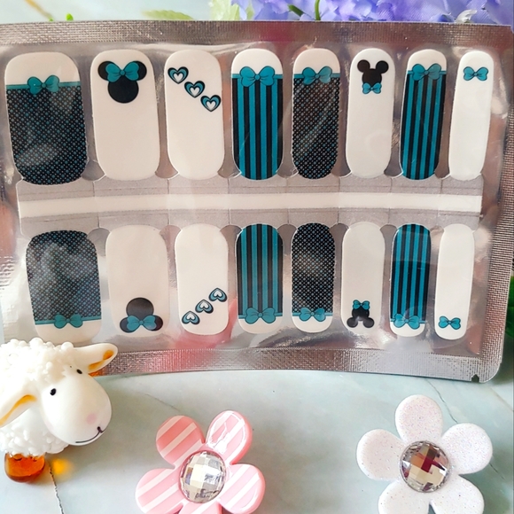 Makeup | 6 Sheet For 2 Nail Wrap Mickey Mouse | Poshmark